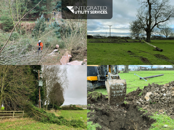 Major Incident Response: Storm Darragh | Integrated Utility Services